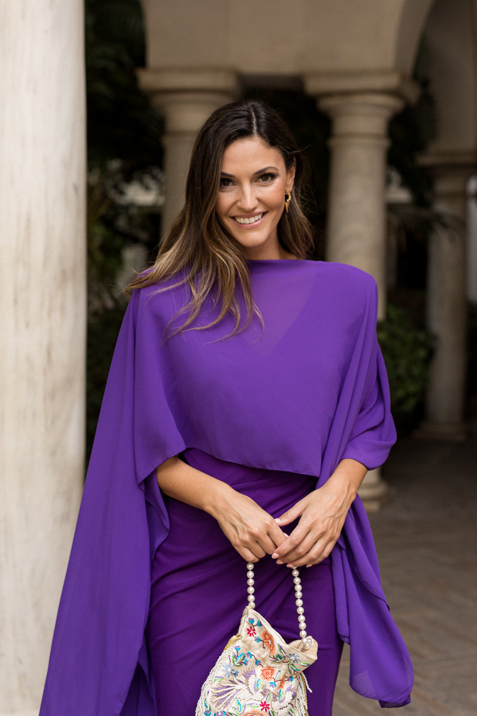 Capa gasa lavanda – Vestidissima